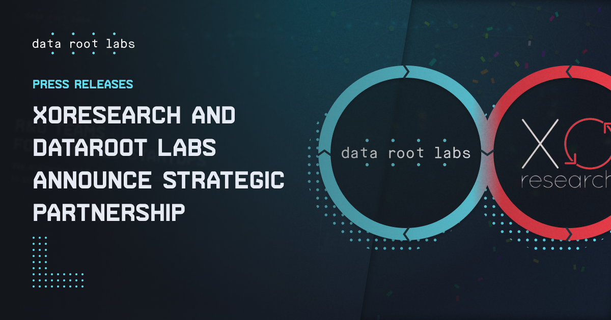 XOresearch and DataRoot Labs Announce Strategic Partnership - DataRoot Labs
